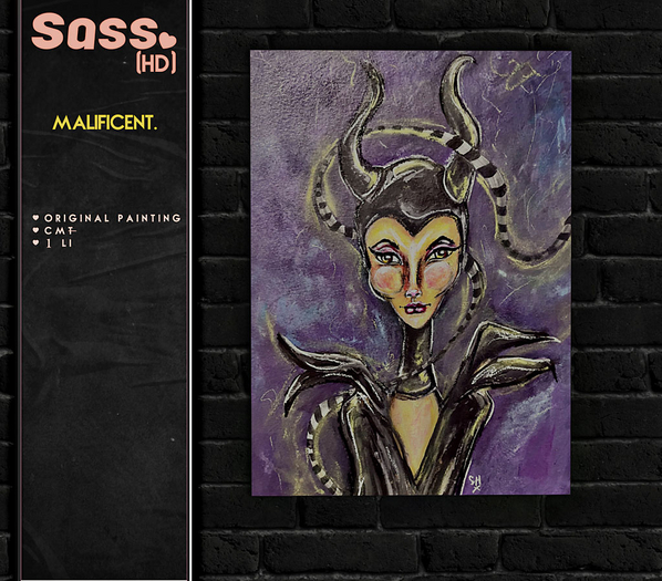 Second Life Marketplace - sass [hd] malificent | original artwork